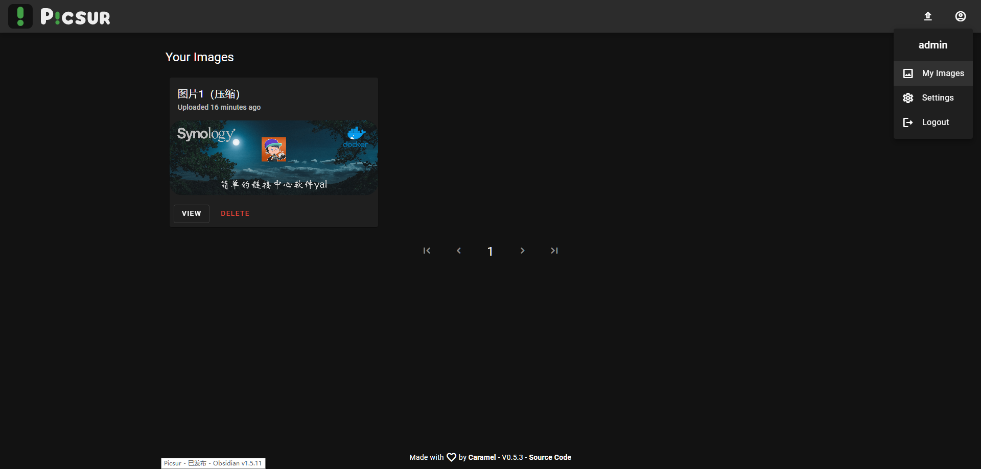 简单易用的多功能图床Picsur_picsur官网-CSDN博客