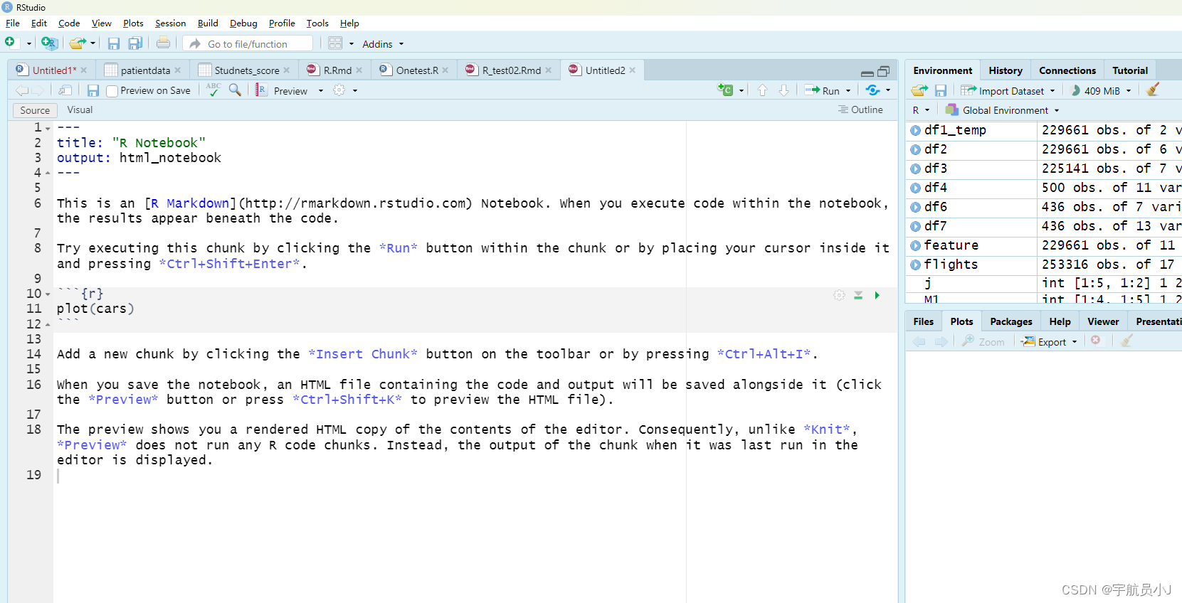 RStudio中R notebook的使用-CSDN博客