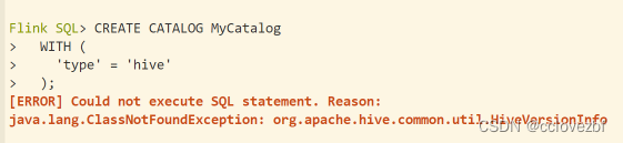 flink学习之sql-client之踩坑记录_org.apache.flink.table.catalog.exceptions.cataloge-CSDN博客