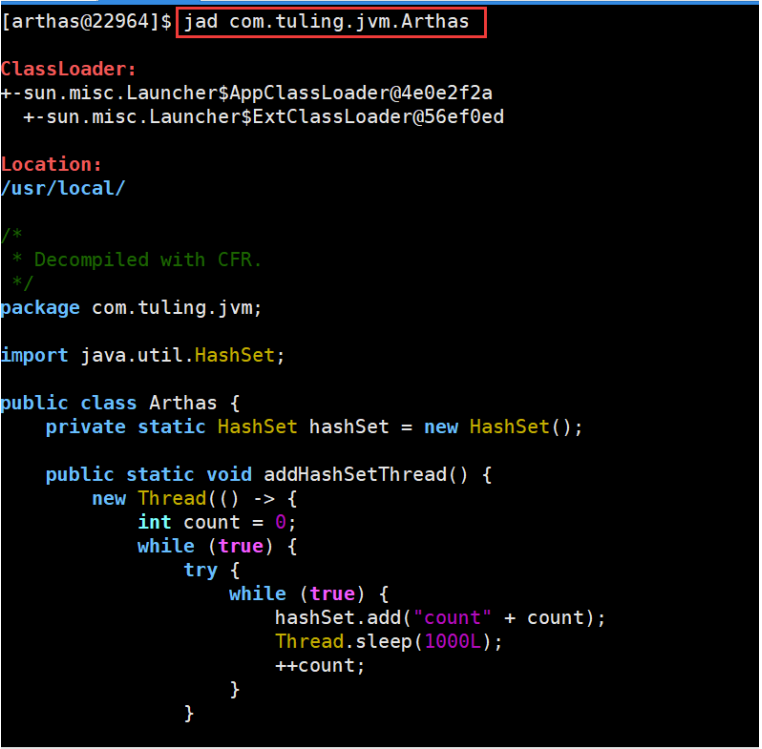 【Arthas-Java 诊断工具使用简介】-CSDN博客