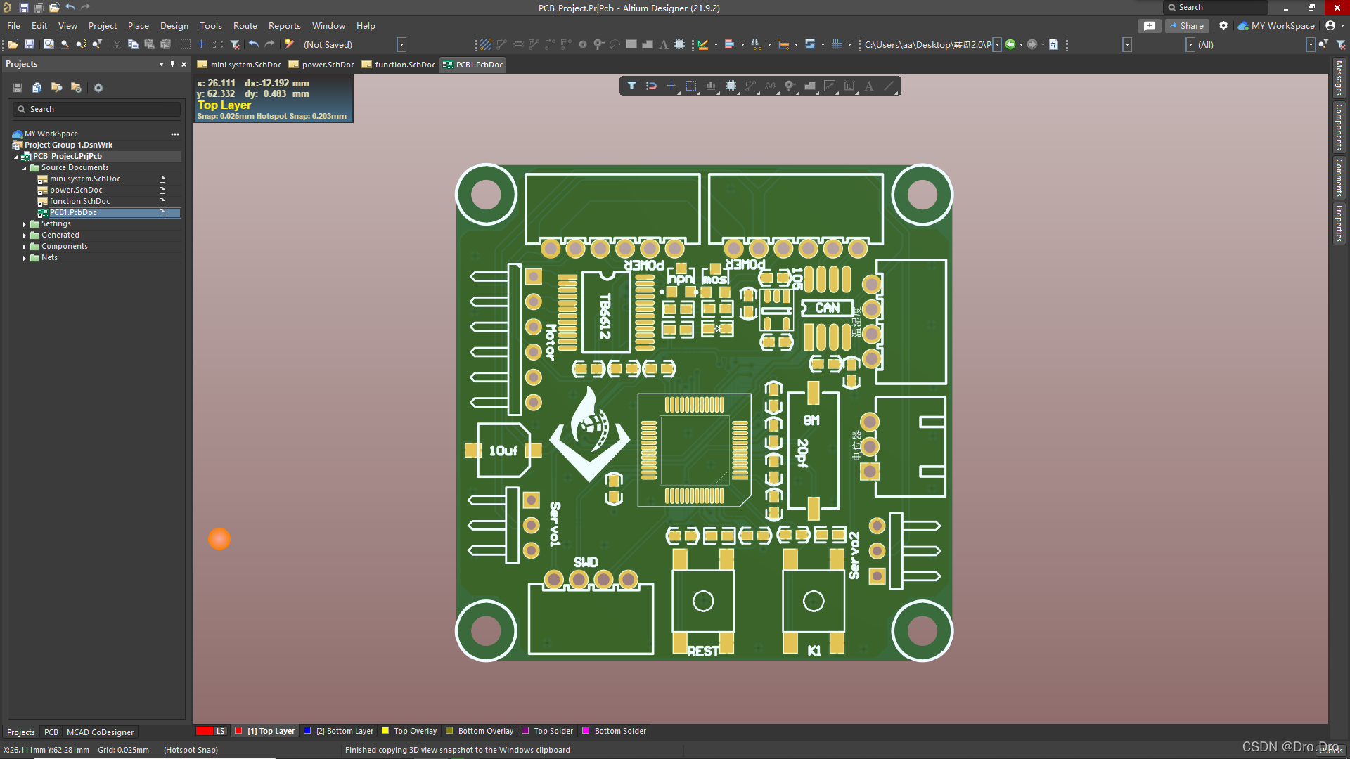 AD导出3D模型的各种方法——AD转SW（贴图形式）_硬件工程_Dro.Dro-AtomGit开源社区
