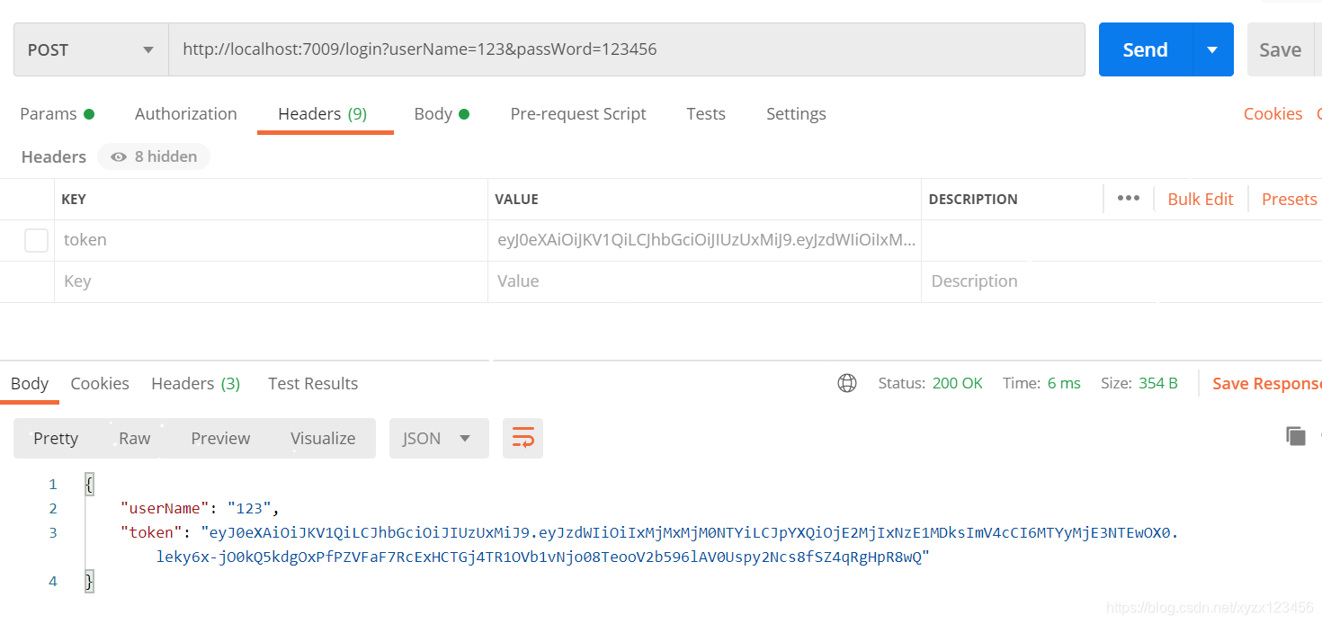 SpringBoot集成JWT实现token验证以及代码演示_jwts.parser()-CSDN博客