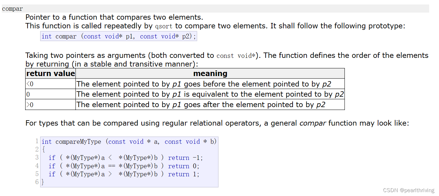 qsort函数专题-CSDN博客