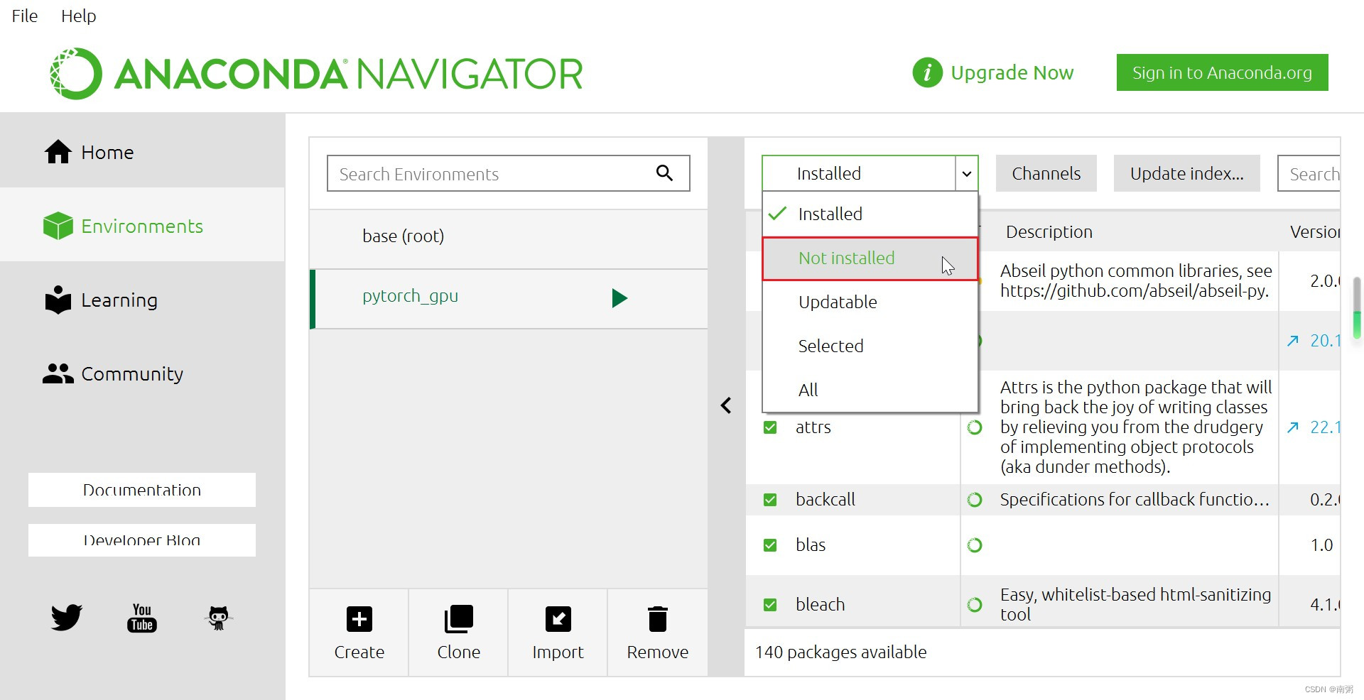 【深度学习】Anaconda3 + PyCharm 的环境配置 2：手把手带你安装 Jupyter Notebook 并解决因 conda 版本低导致安装失败的问题_anoconda 安装 ...