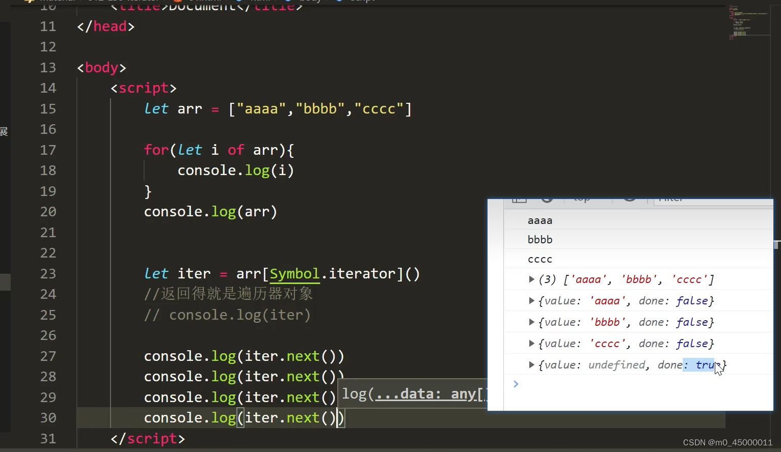 ES6: 对象简写/symbol()/ Iterator/set/map/await......._es对象简写-CSDN博客
