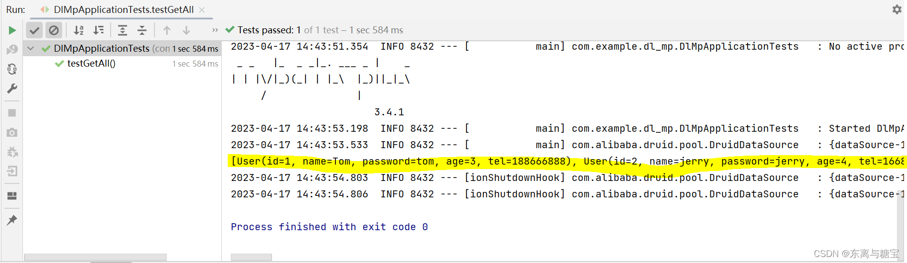Mybatis-Plus 实现增删改查 -- Mybatis-Plus 快速入门保姆级教程（一）_mybatisplus增删改查-CSDN博客