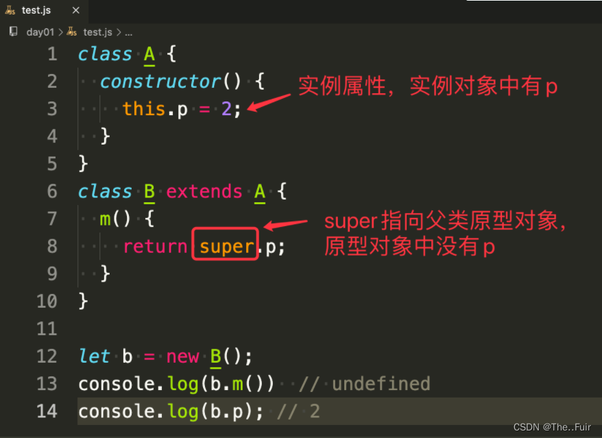 ES6中Class类构造函数、实例、原型属性和方法、继承extends、super关键字_class