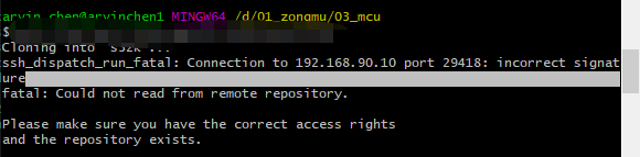 #git# #ssh# ssh_dispatch_run_fatal: incorrect signature-CSDN博客