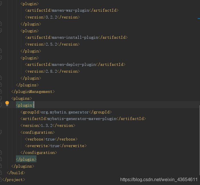 使用mybatis-generator自动生成dao层，model层，mapper.xml_mybatis_贪心鸟-华为开发者空间