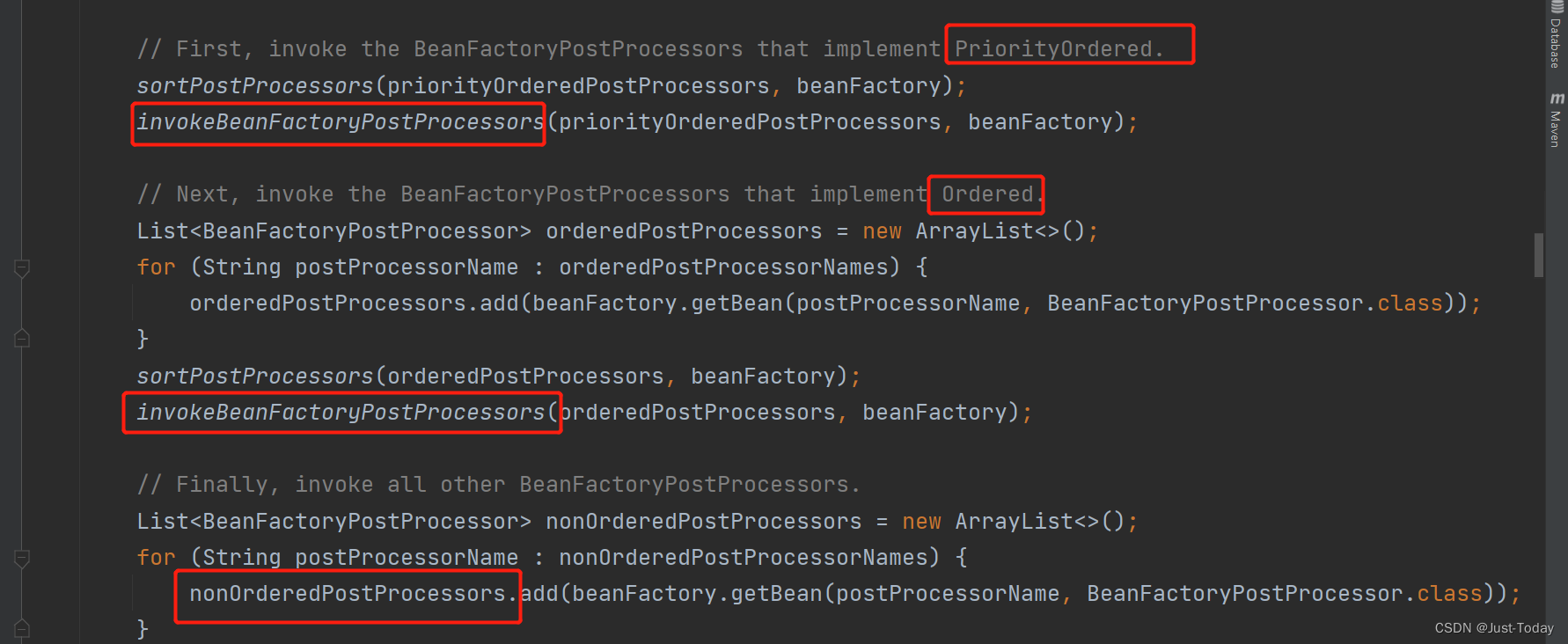 Spring-分析BeanFactoryPostProcessor后置处理器_实现postprocessbeanfactory的后置处理器-CSDN博客
