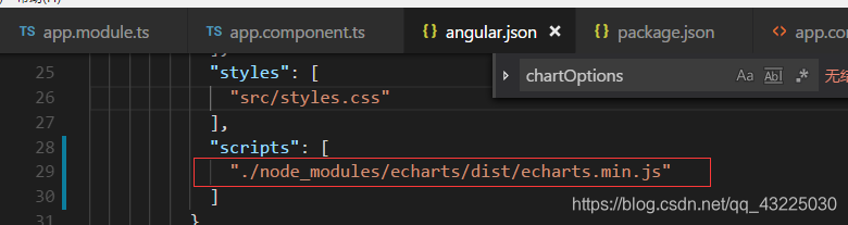 Angular6使用echarts插件_angular曲线插件库-CSDN博客