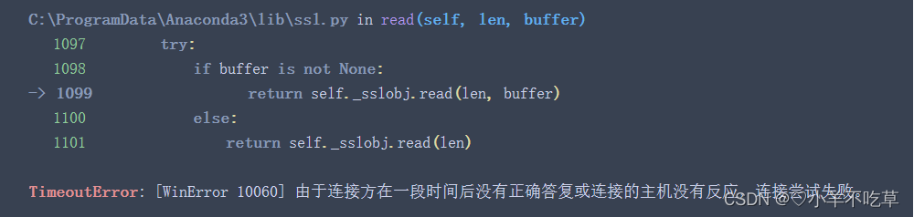 [Errno 11004] getaddrinfo failed/TimeoutError: [WinError 10060]_timeouterror: [winerror 10060] a ...