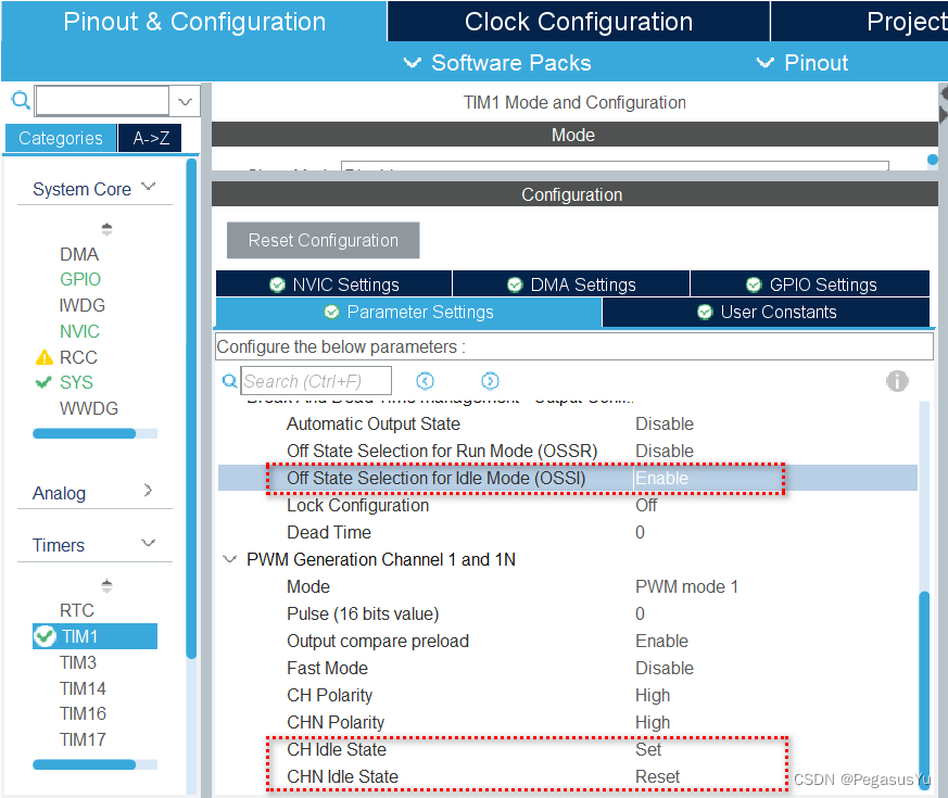 STM32 TIM PWM高阶操作：刹车及状态约束_pwm刹车功能-CSDN博客