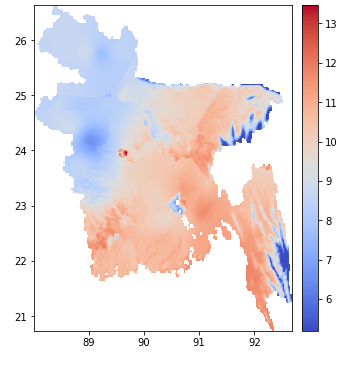 python实现反距离权重插值(IDW)_python反距离插值函数-CSDN博客