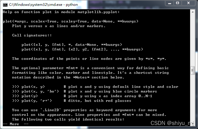 Matplotlib绘图教程-CSDN博客