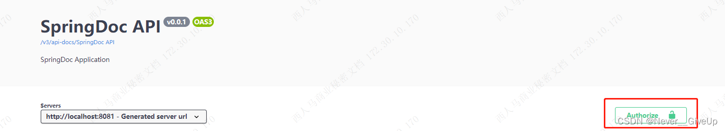 springboot集成springdoc-openapi-CSDN博客