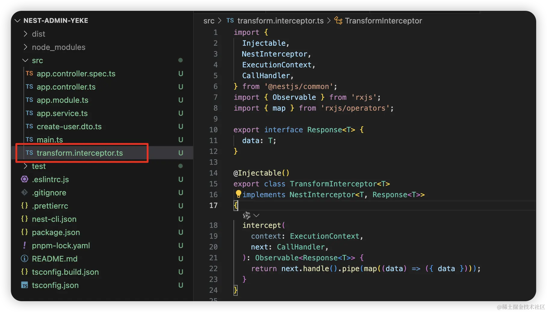 玩转Nest项目中统一返回格式_nest 统一返回格式-CSDN博客