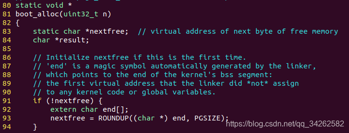 MIT6.828-OS lab2:Memory Management 记录-CSDN博客