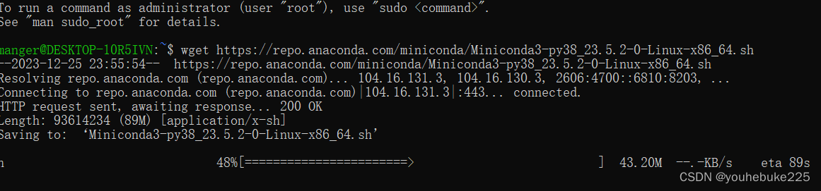 在wsl中安装miniconda_wsl安装miniconda-CSDN博客