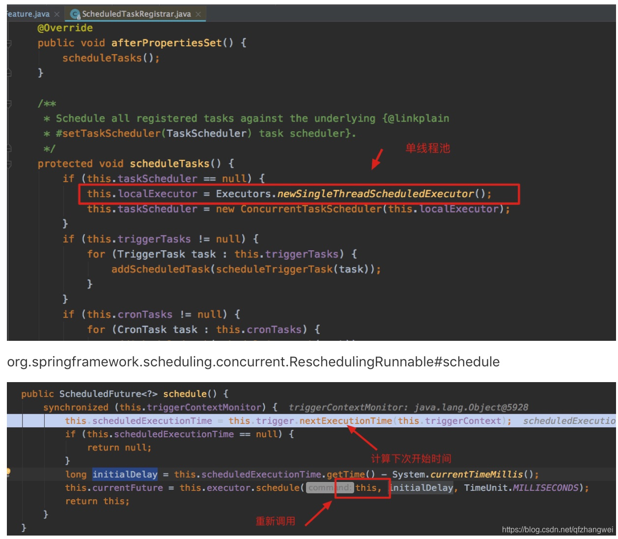 SpringBoot @Scheduled 底层实现原理是啥？默认支持并发吗？以延迟任务作为示例，一起看下吧_scheduled底层-CSDN博客