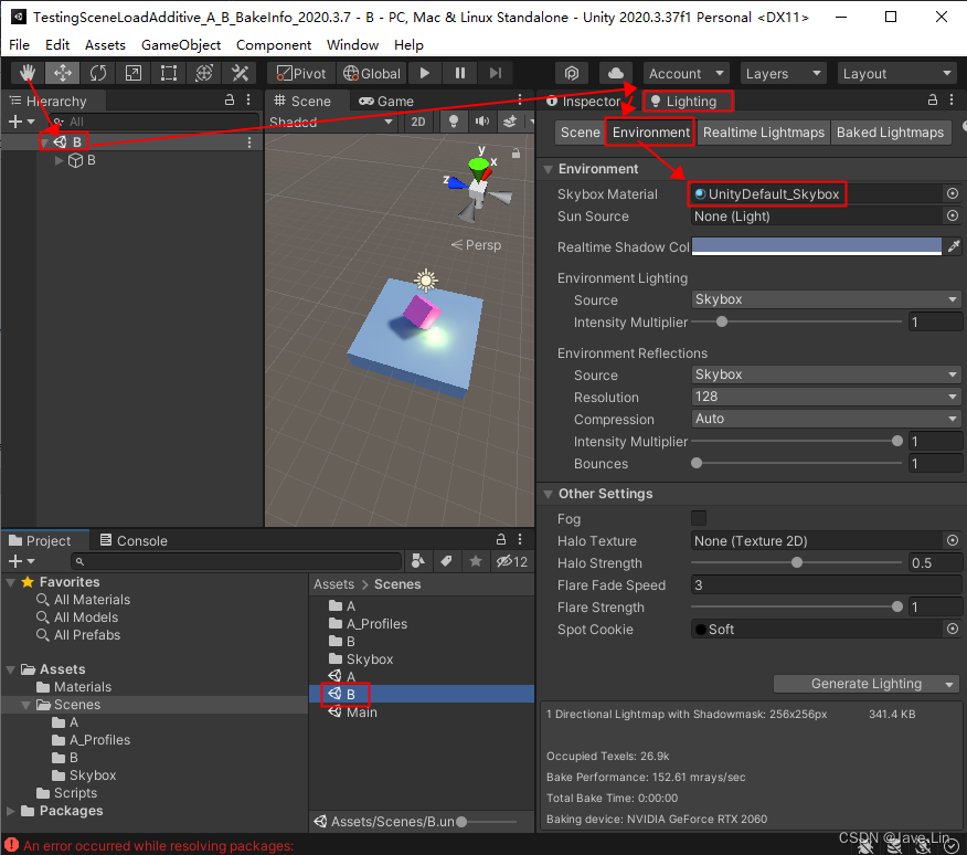 Unity Lightmap&LightProbe局部动态加载（亲测2020以及以上版本官方修复了）_unity lghtmap加载-CSDN博客