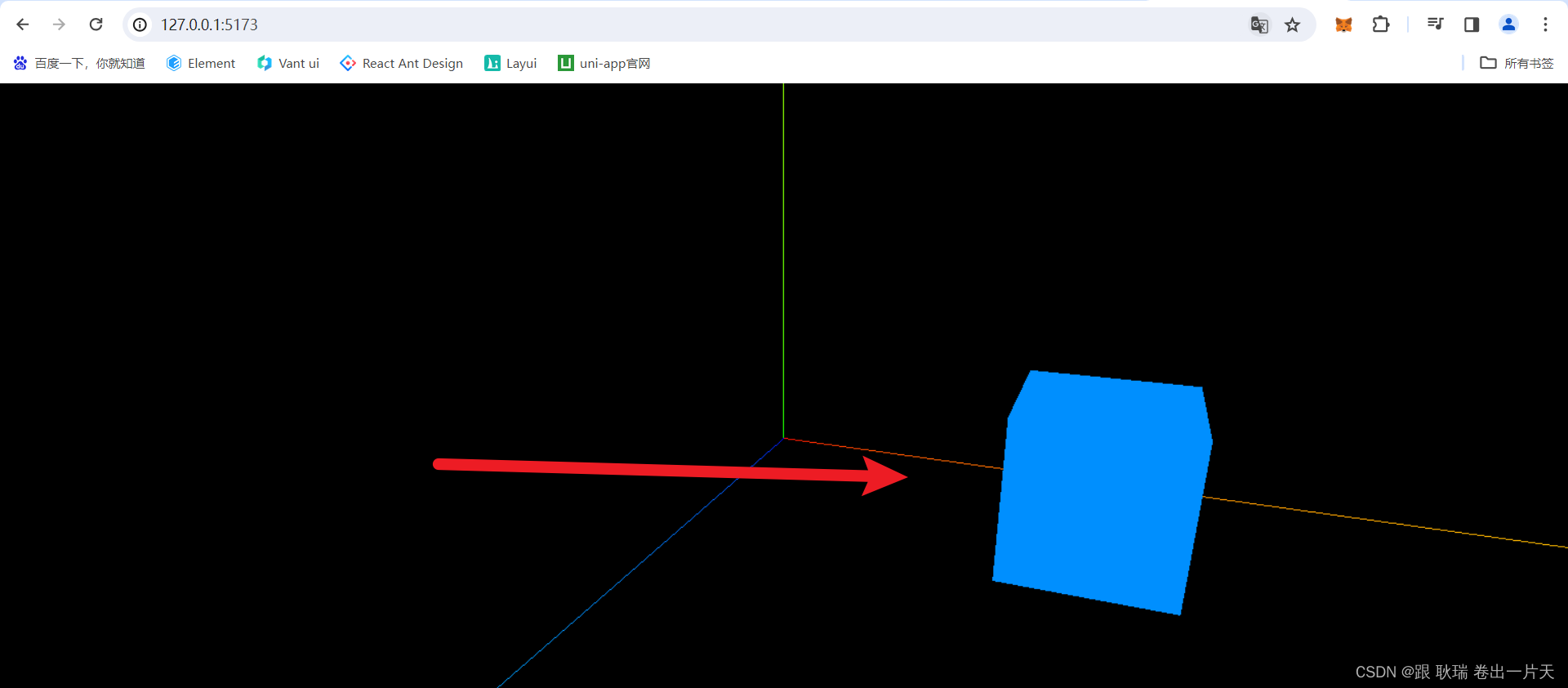 WEB 3D技术 three.js position坐标位移参照控制_three.js position.set-CSDN博客