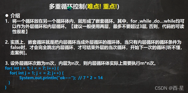 Java笔记 控制结构(多重循环)mulforexercise01java38 错误 找不到符号 Totalscore Csdn博客