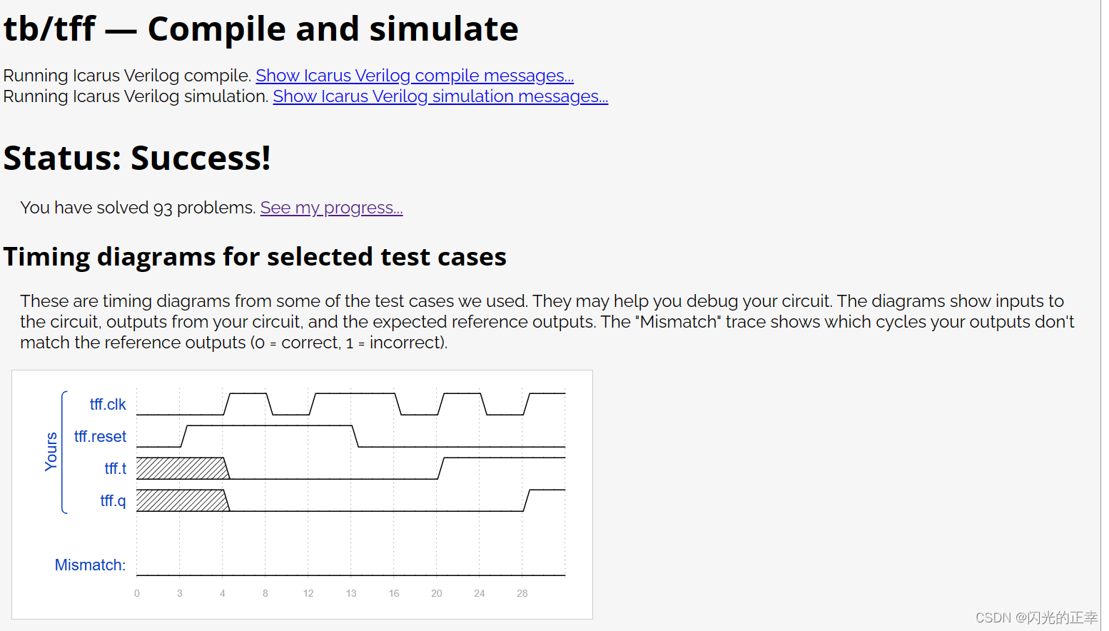 HDLBits Tb/tff_tb always begin-CSDN博客