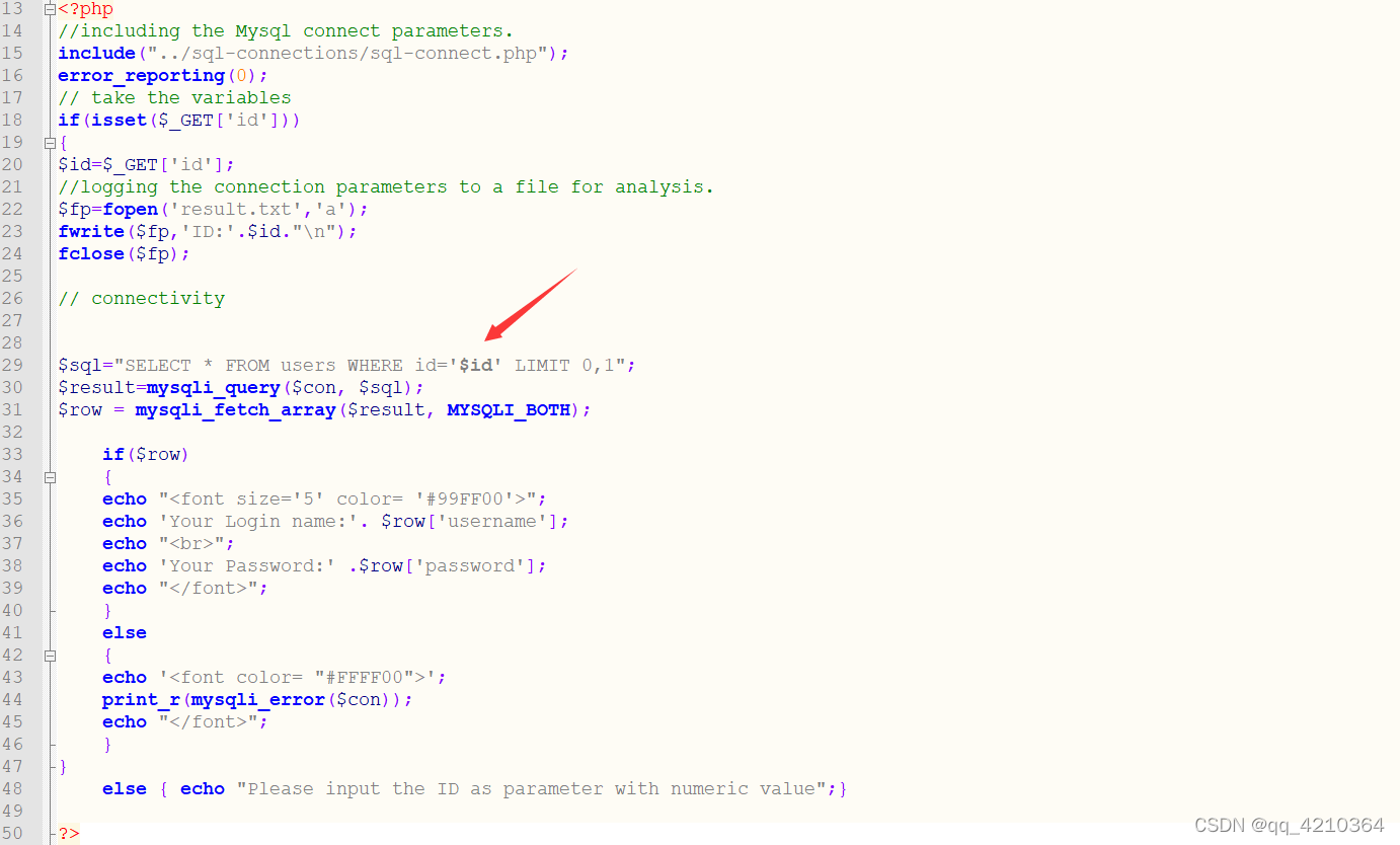 sqli labs代码审计1-10_sql-labs第一关的代码审计-CSDN博客