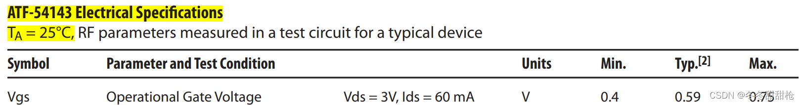 01、低噪声放大电路设计——ATF-54143_atf54143-CSDN博客