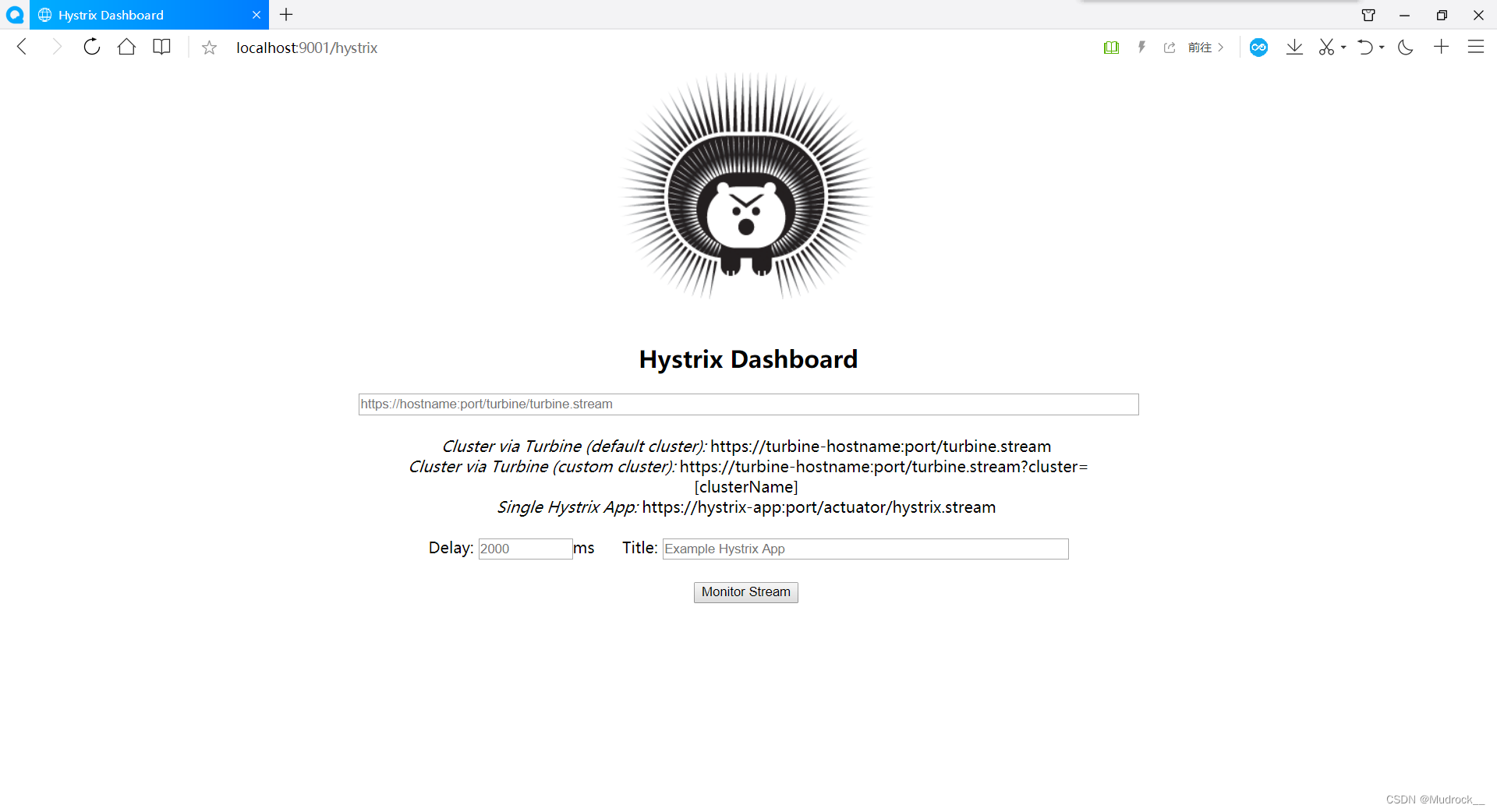 SpringCloud_Hystrix_Dashboard流监控_spring-cloud-starter-netflix-hystrix-dashboard-CSDN博客