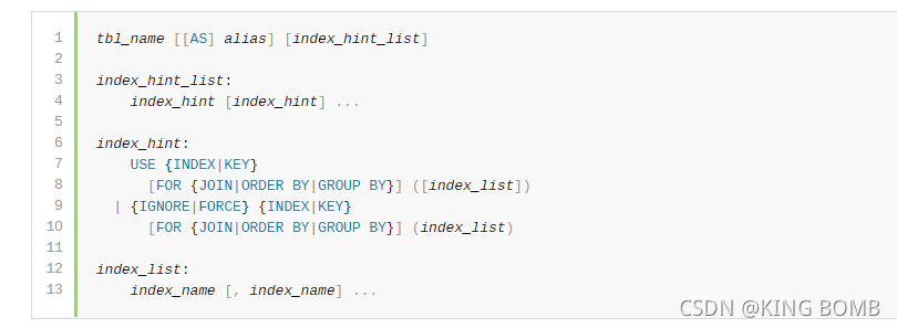 MySQL 5.7-8.9.4 Index Hints_mysql5.7 index hint-CSDN博客