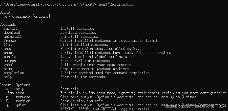 【Python入门】Windows（cmd）下python和pip的安装教程笔记_cmd窗口python安装pulp-CSDN博客