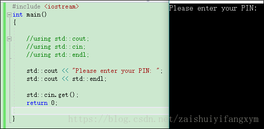 VS 2017 C++ 编译器指出 cout(或 cin, endl) 是一个未知标志符——解决办法_cout