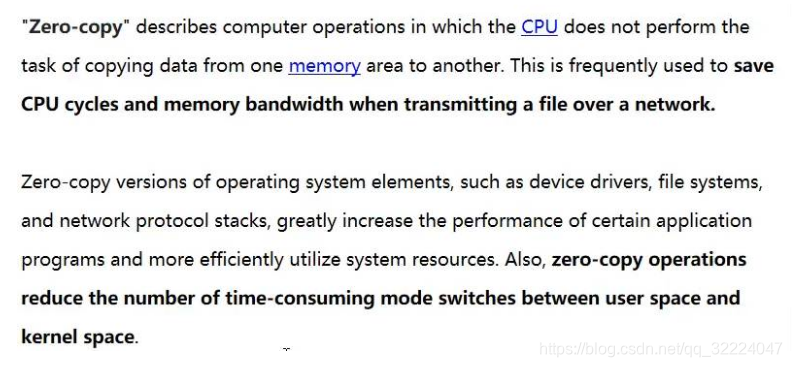 Zero Copy零拷贝技术_什么是非零拷贝-CSDN博客