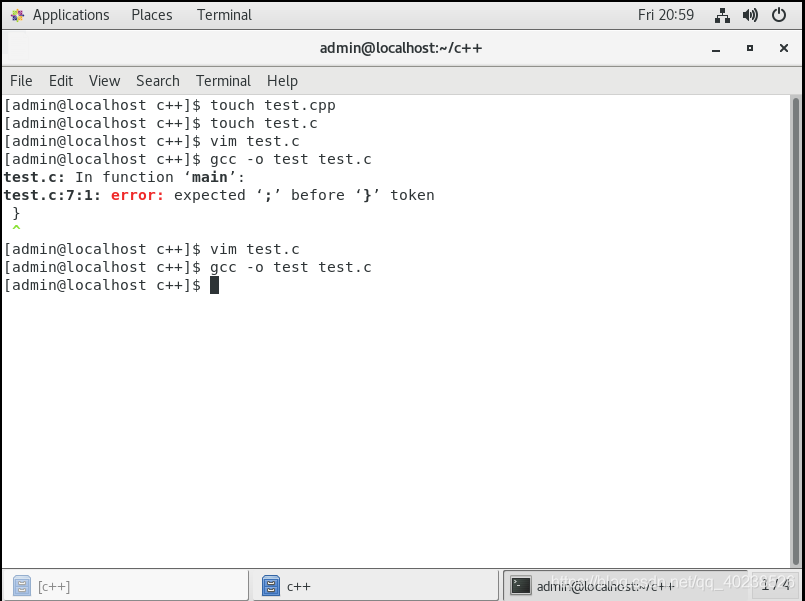 CentOS 7安装gcc,并编辑运行第一个c/c++程序（含vi编辑器的简单使用）_centos7 gcc hello-CSDN博客