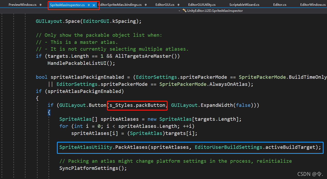 Unity SpriteAtlas 打包预览窗口_unity packtextures-CSDN博客