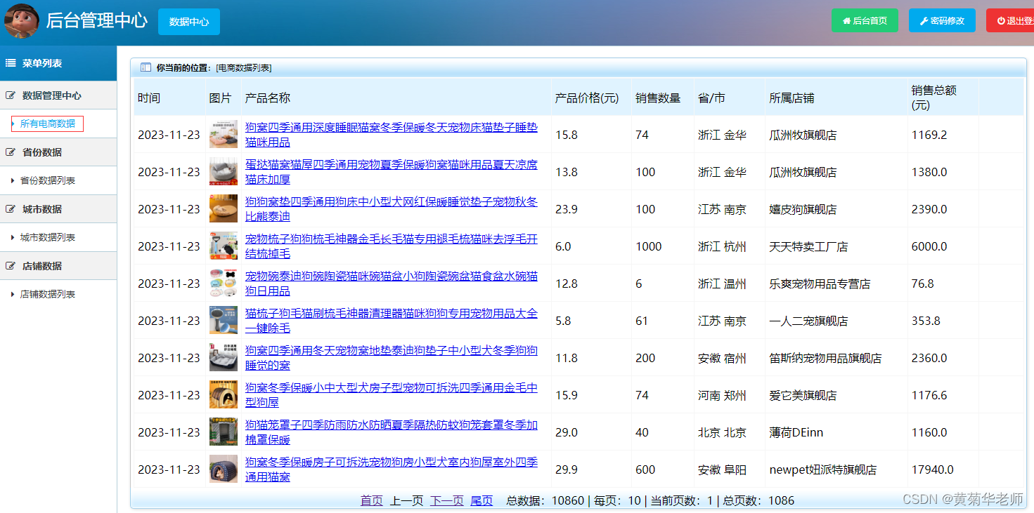 基于python宠物用品电商销售数据可视化和商品推荐系统设计与实现django框架有效果图宠物用品推荐系统怎么做 Csdn博客