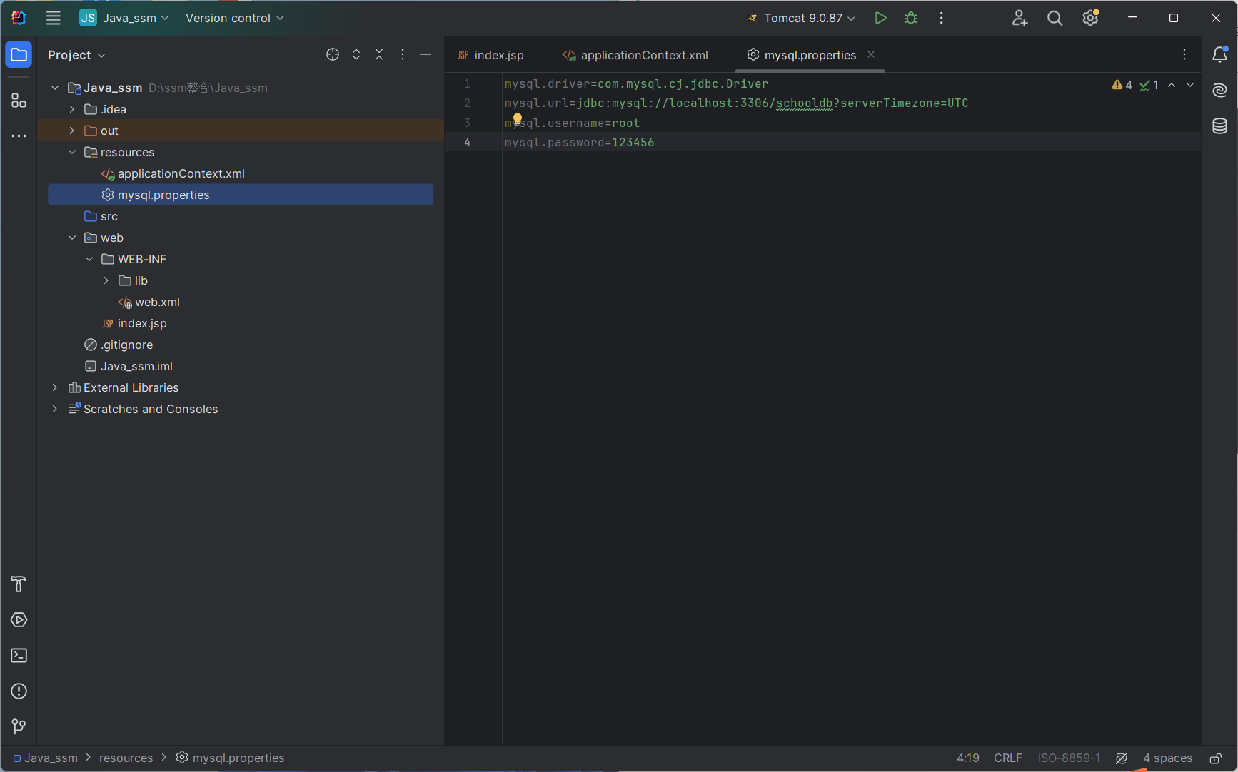 整合JavaSSM框架【超详细】_java ssm框架-CSDN博客