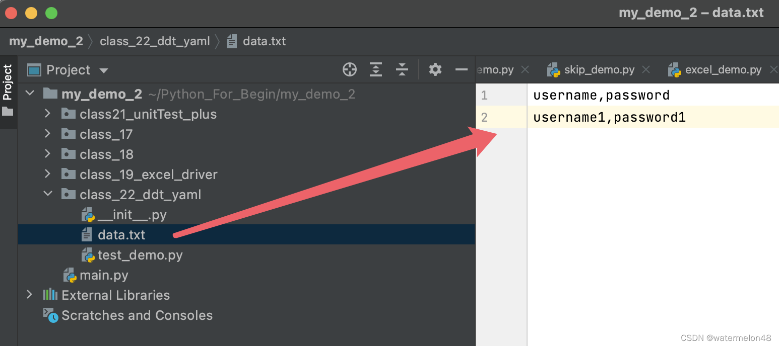 DDT+Yaml实现数据驱动_yaml ddt-CSDN博客