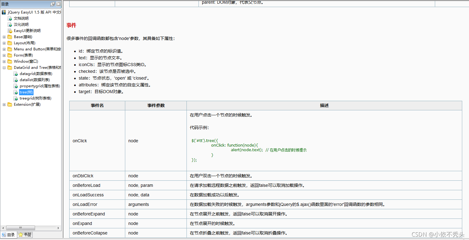 EasyUI Tree与Tabs控件的使用及优化-CSDN博客