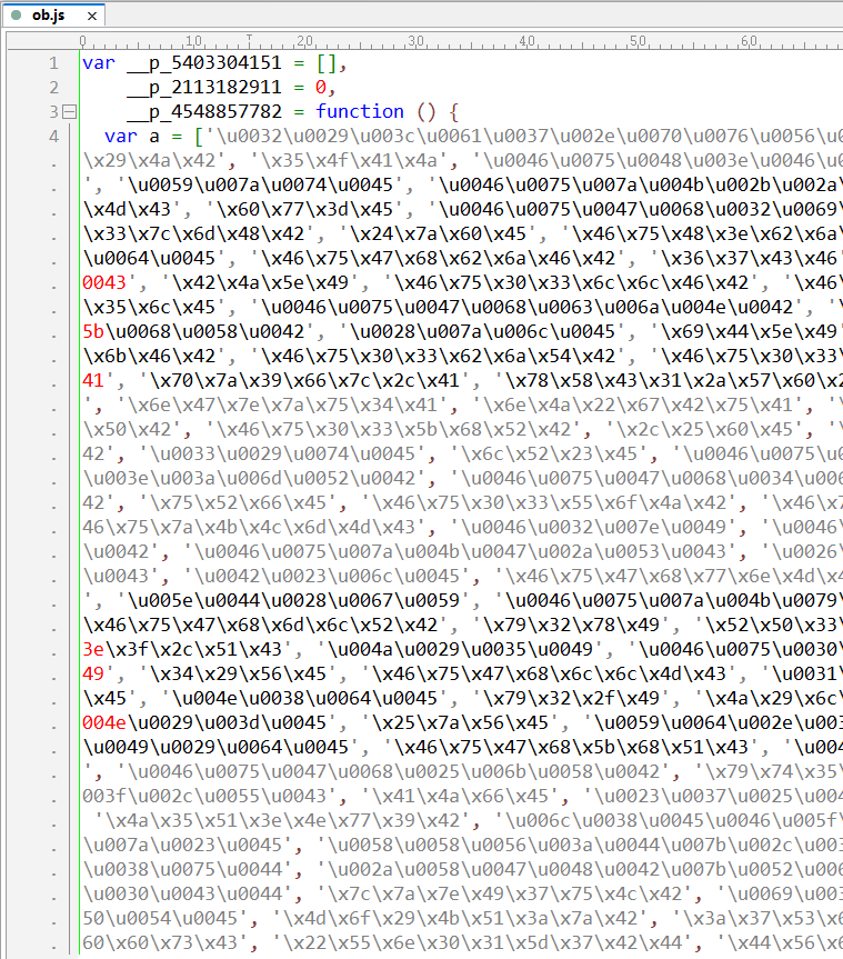 AST还原实战| 实战还原一个中等难度的ob变种混淆代码_16进制的ob混淆如何还原-CSDN博客