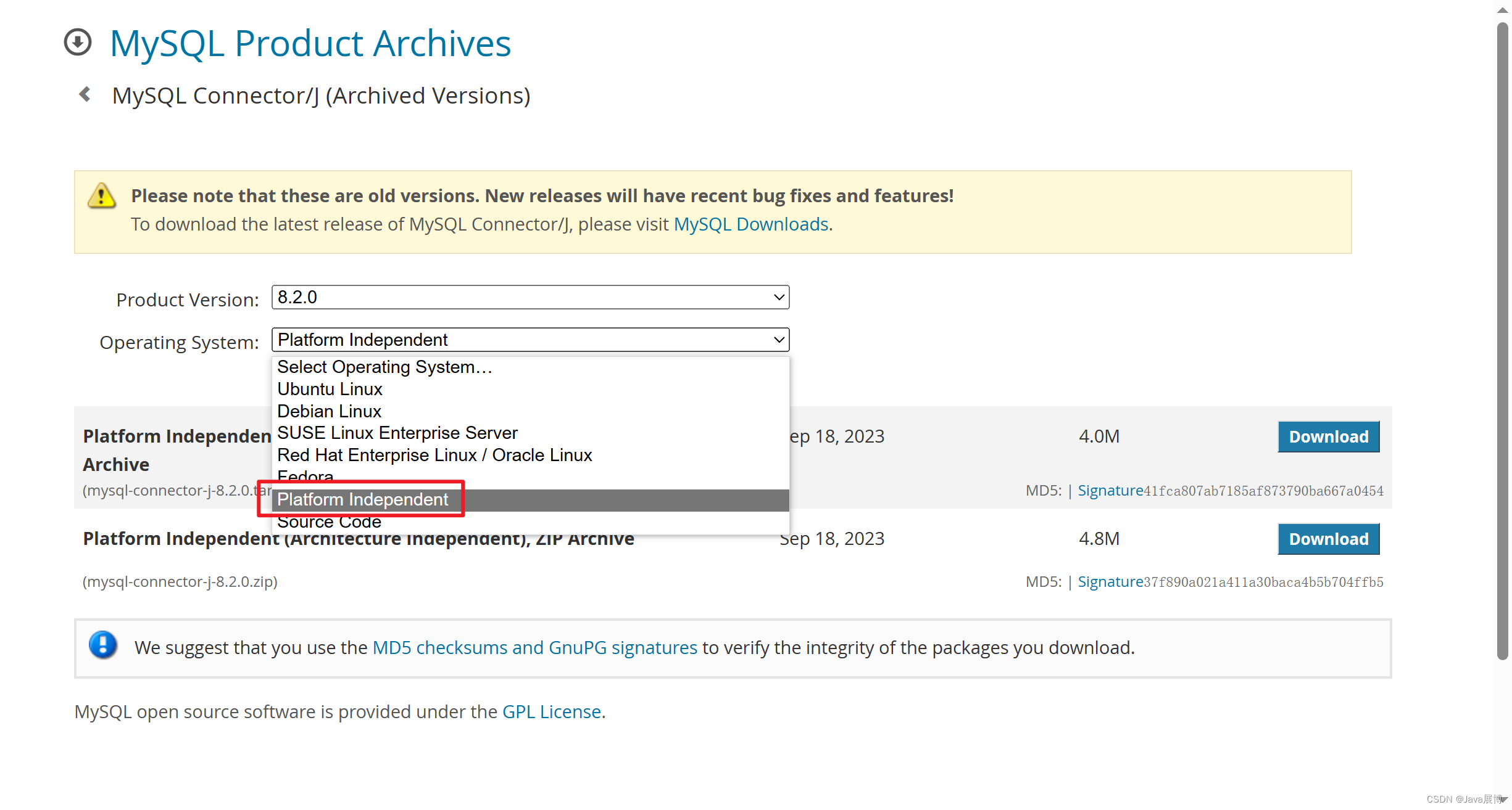 关于MySQL架包jar下载步骤——新手版_mysqljar包下载教程-CSDN博客