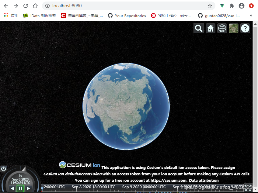 Vue2+Cesium.js展示地图_vue2 cesium-CSDN博客
