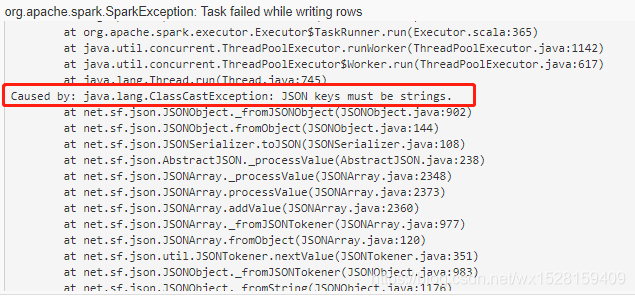 net.sf.json包的json使用时，报JSON keys must be Strings的问题_json keys must be strings.-CSDN博客