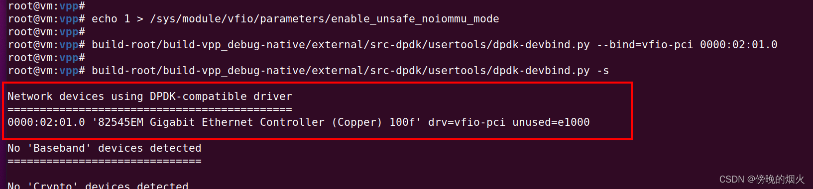 VPP 接管网卡，访问外网_vpp启动网卡-CSDN博客