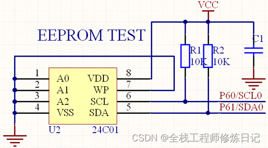 I2C系列（二）：I2C芯片24C02/4/8/16(EEPROM)解读_24c02 datasheet-CSDN博客