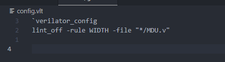 关于 verilator 中 config.vlt 等配置文件的使用-CSDN博客