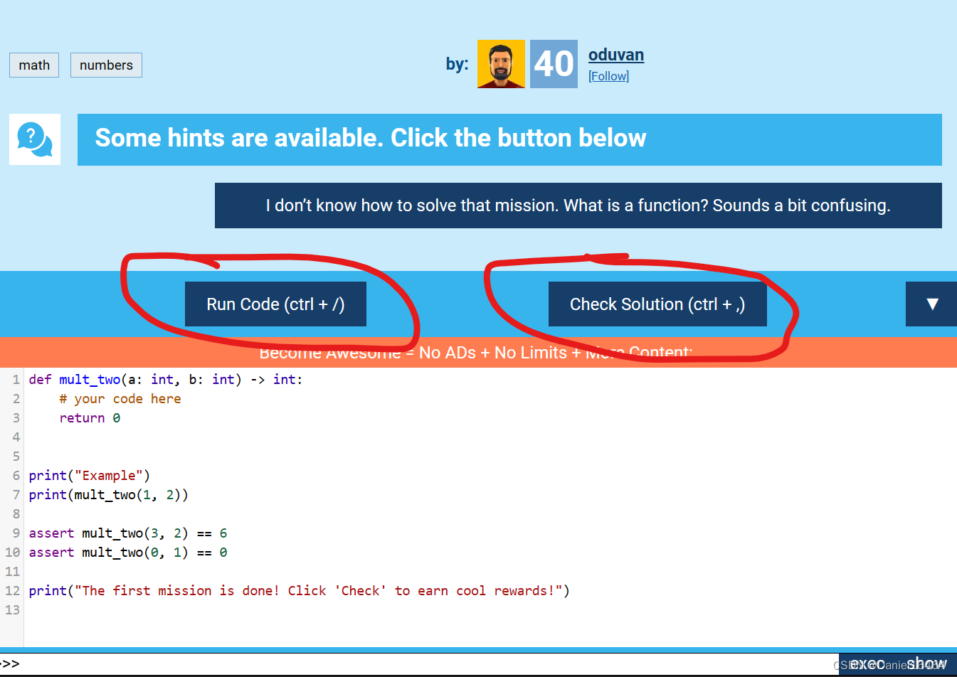 CheckiO编程挑战网站使用教程 （包含登录，使用过程等）-CSDN博客