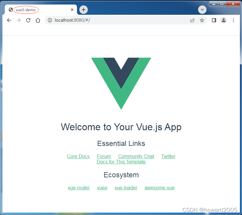 Vue3学习笔记01：使用NPM方法安装Vue3_npm vue3-CSDN博客